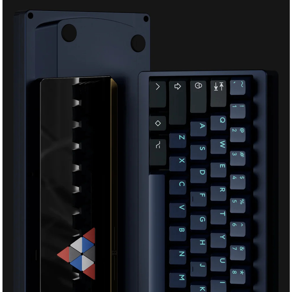 Kbdfans Tet Keyboard Aluminum Case + Pvd Stainless Steel Weight ...