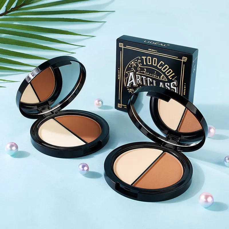 Two-color Contouring Powder Shadow Nose Shadow Highlighting Fixing ... Two-color Contouring Powder Shadow Nose Shadow Highlighting Fixing ...