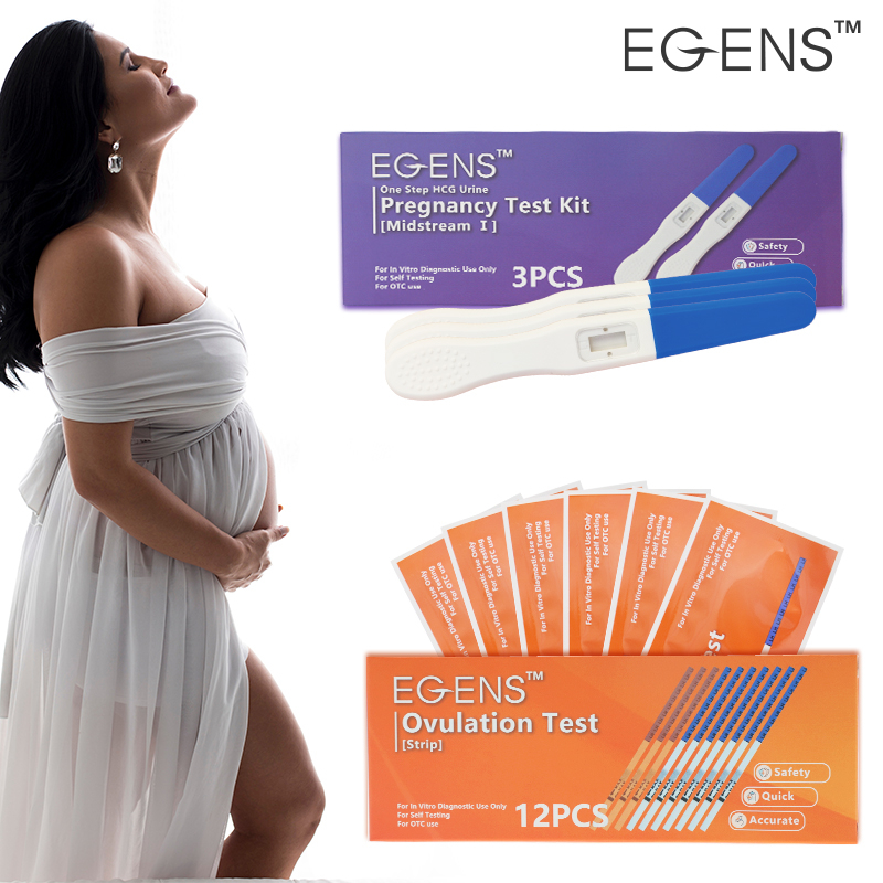 EGENS 3 UPT pen+12 OPK strip pregnancy test kit high accurate with free ...
