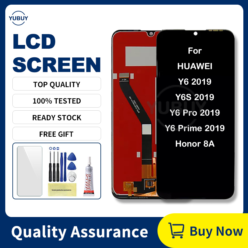 For HUAWEI Y6 2019/Y6S 2019/Y6 Pro 2019/Y6 Prime 2019/Honor 8A LCD ...
