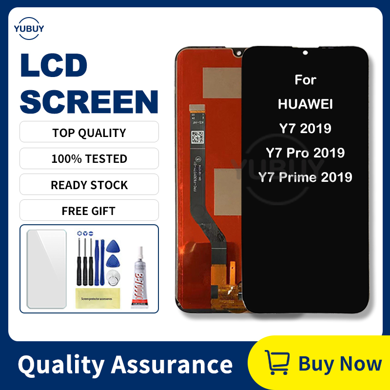 For HUAWEI Y7 2019 Y7 Pro 2019 Y7 Prime 2019 LCD Digital Touch Screen ...