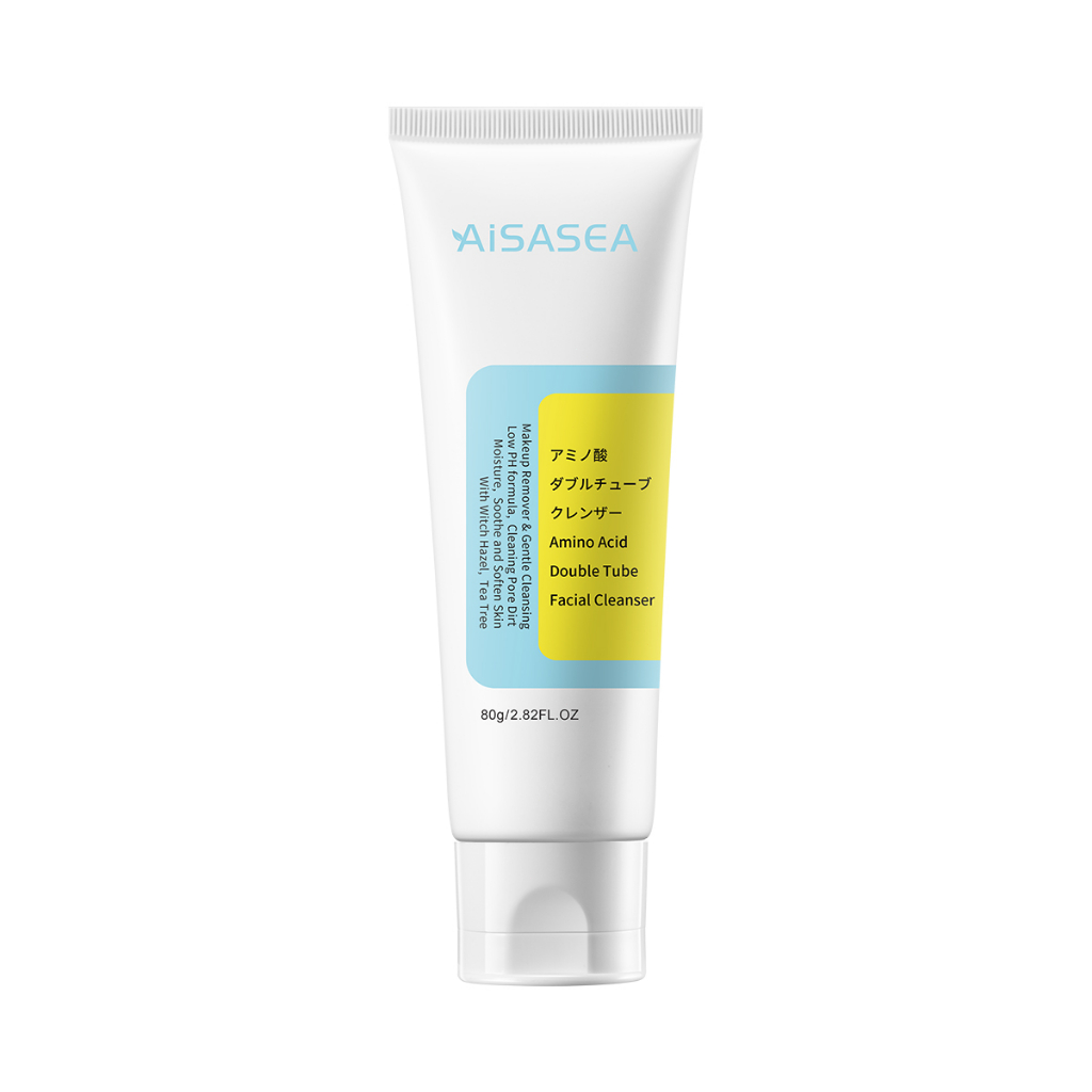 AiSASEA Amino acid Double Cleanser Oil control Deep cleans pores 80g ...