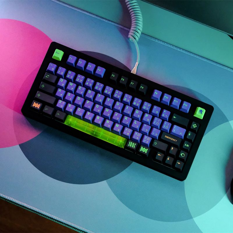 【Keycap Only】GMK EVA Keycap Mecha 129 Keys Cherry Profile PBT Five ...