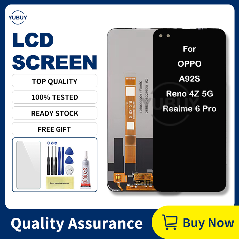For Oppo Realme 6 Pro A92S Reno4z 5G LCD Digital Touch Screen Display ...