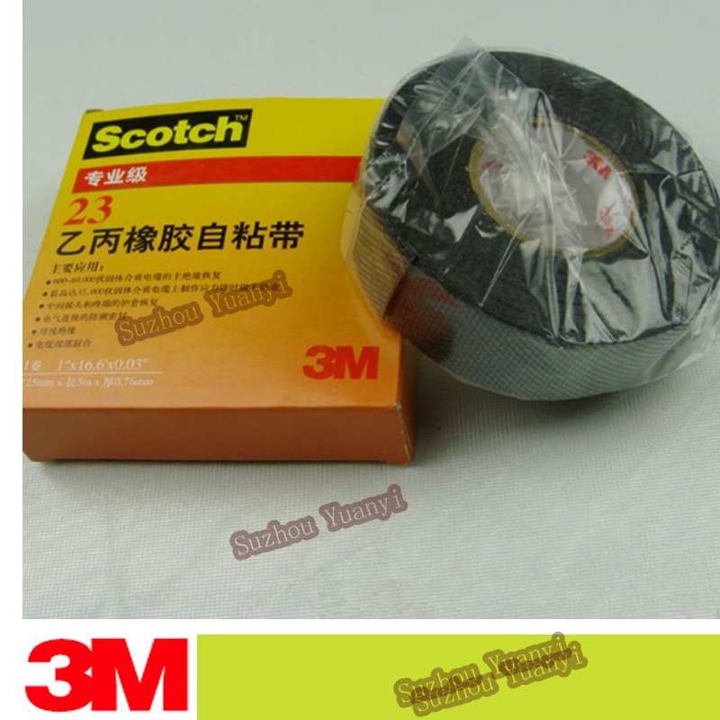 3M Scotch 23 Rubber Splicing Tape Ethylene Propylene Rubber Self ...