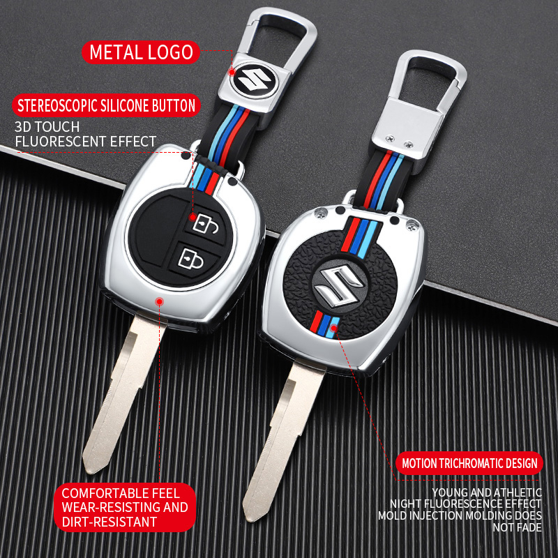 For Suzuki Swift Ertiga SX4 Vitara Alto Ignis DZire Celerio Jimny S-Presso Remote Key Case Cover ...