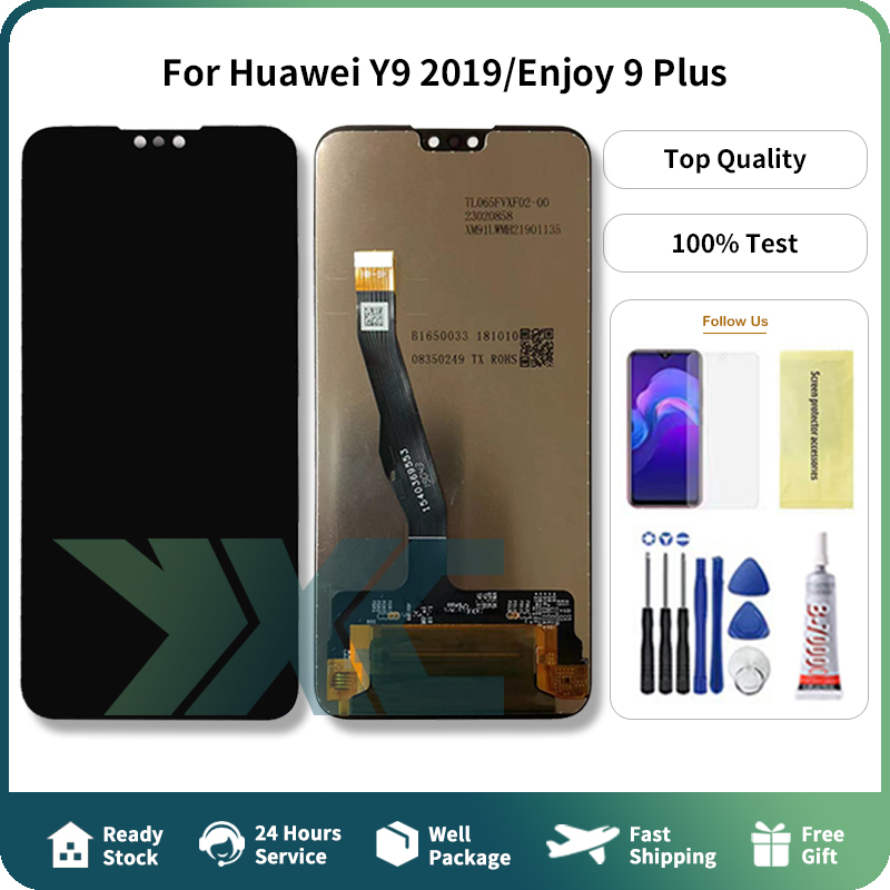 For HUAWEI Y9 2019 Enjoy 9 Plus LCD Screen Assembly Replacement Ultra Clear LCD Display | Shopee ...