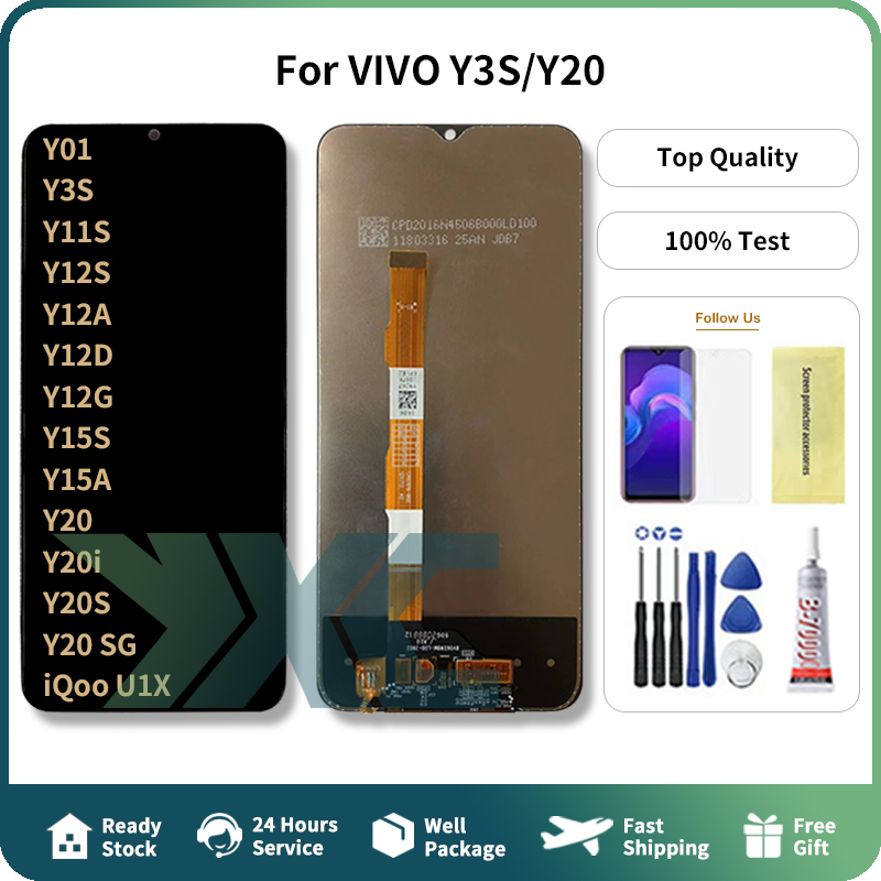 For Vivo Y01 Y3S Y11S Y12S Y12A Y12D Y12G Y15S Y15A Y20 Y20i Y20S Y20 ...