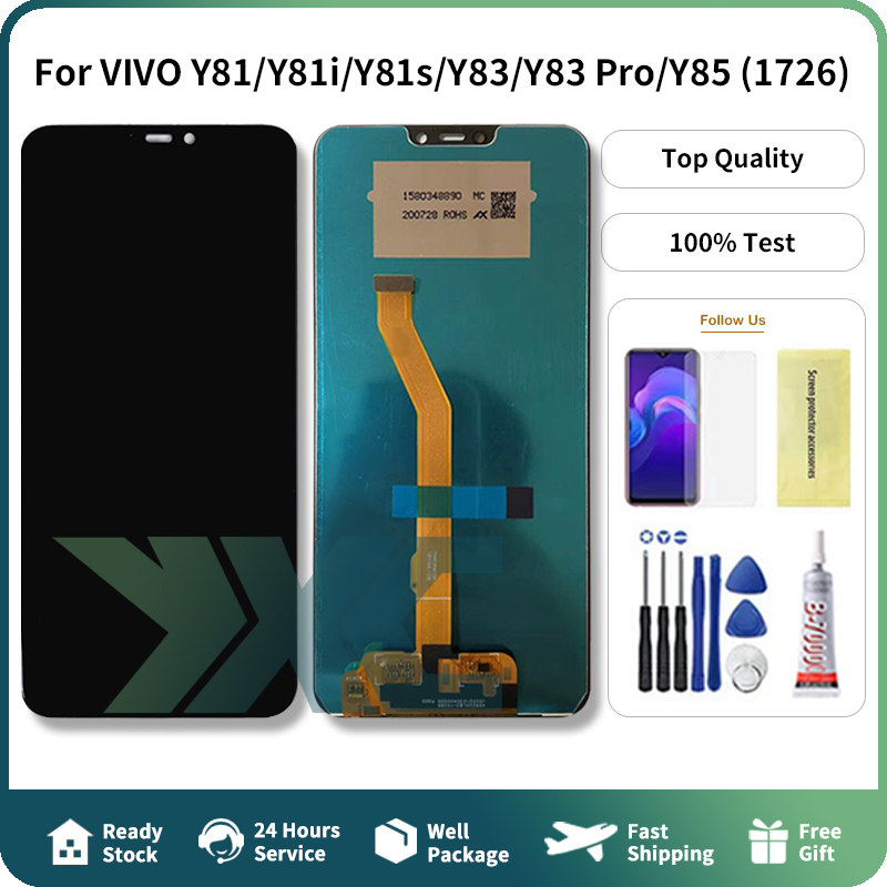 For Vivo Y81/Y81i/Y81s/Y83/Y85 1726/Y83 Pro LCD Screen Assembly Replacement Ultra Clear LCD ...