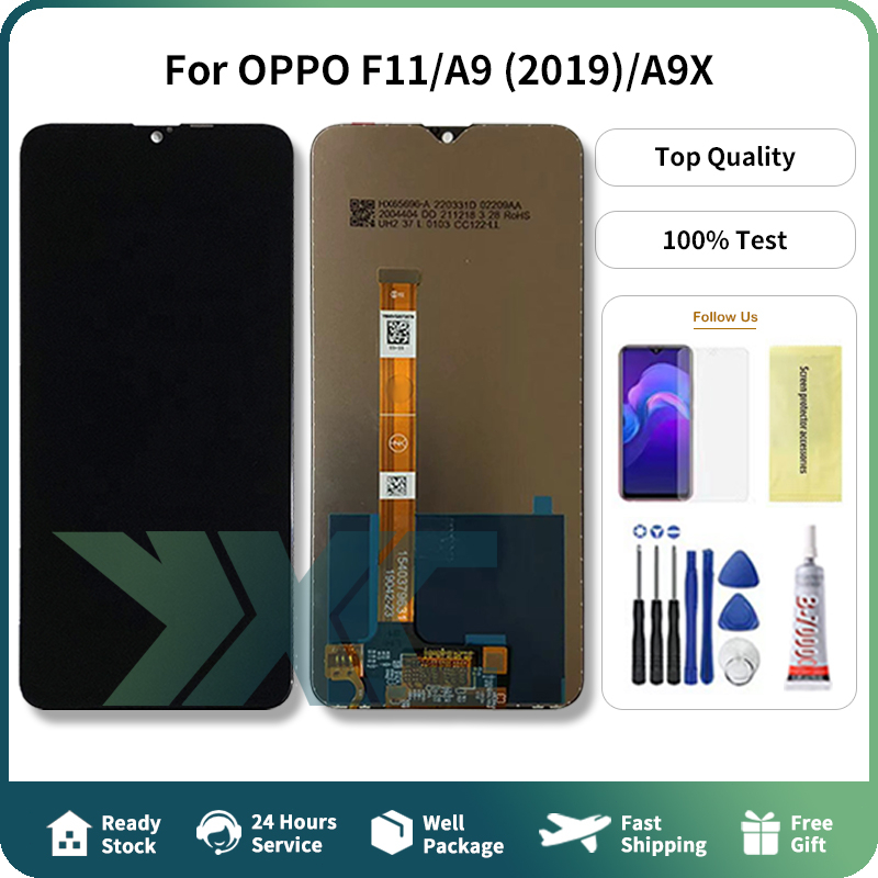 For Oppo F11 A9 2019 A9X LCD Screen Assembly Replacement Ultra Clear ...