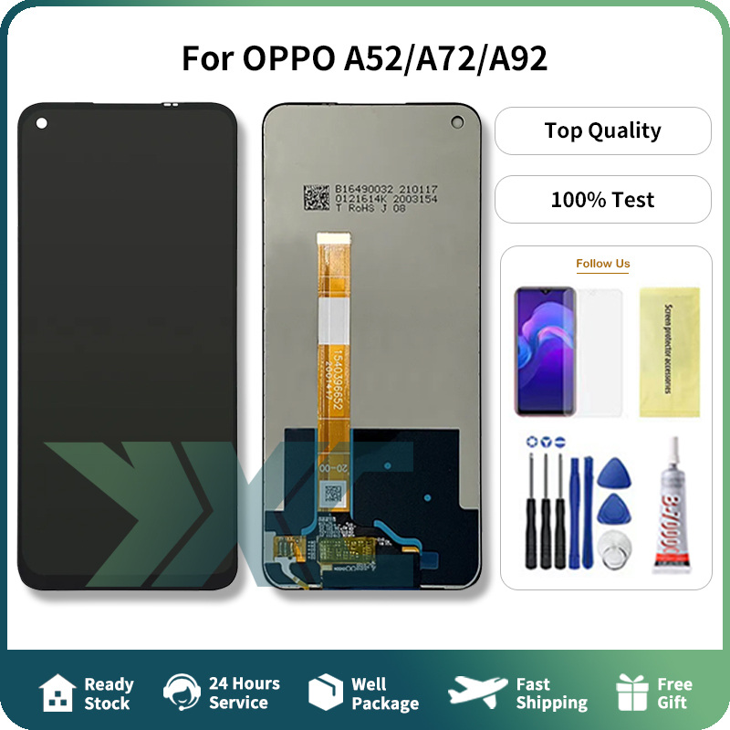 For Oppo A52 A72 A92 LCD Screen Assembly Replacement Ultra Clear LCD ...