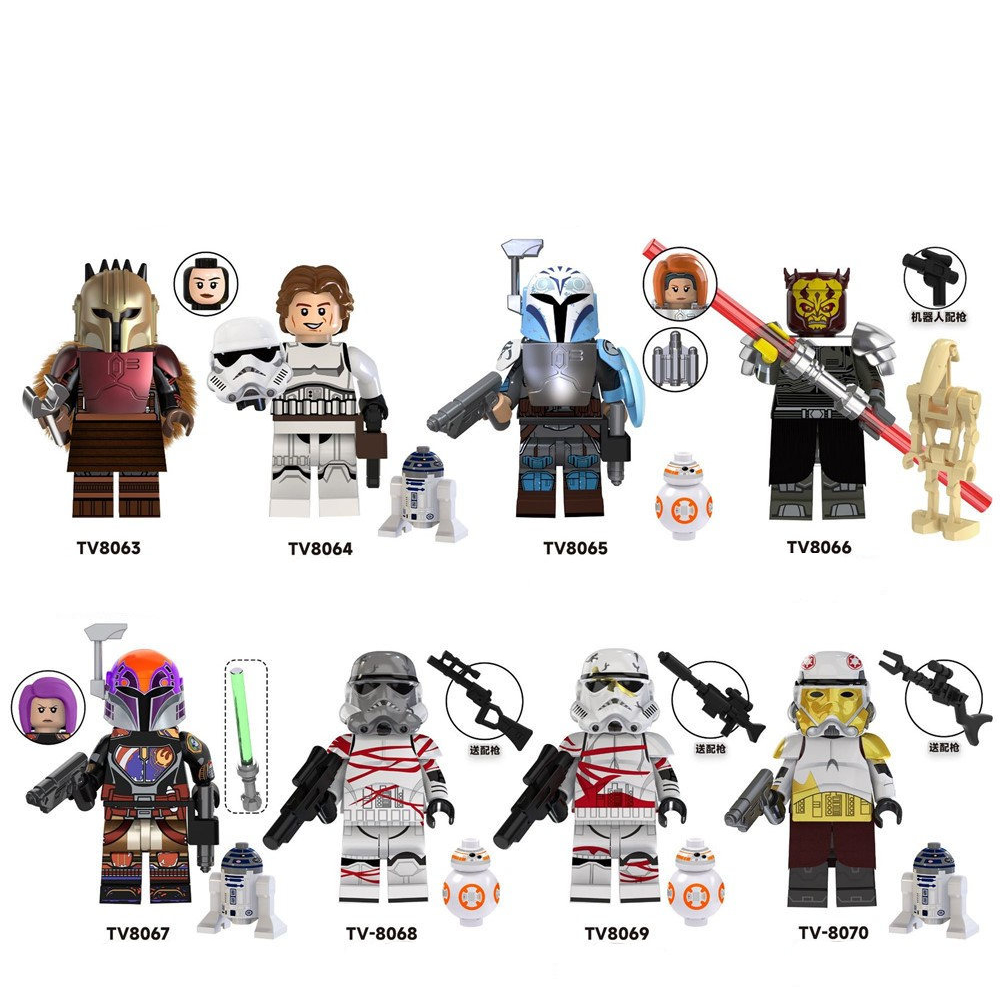 New Star Building Blocks Battle Figure Driod Troopers War TV6109 ...