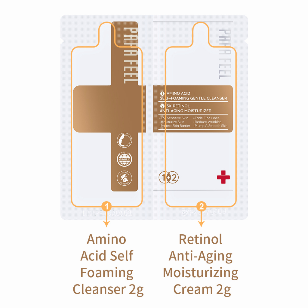 PAPA FEEL 3X Retinol Serum Anti-aging Best Retinoid Skincare Fading ...