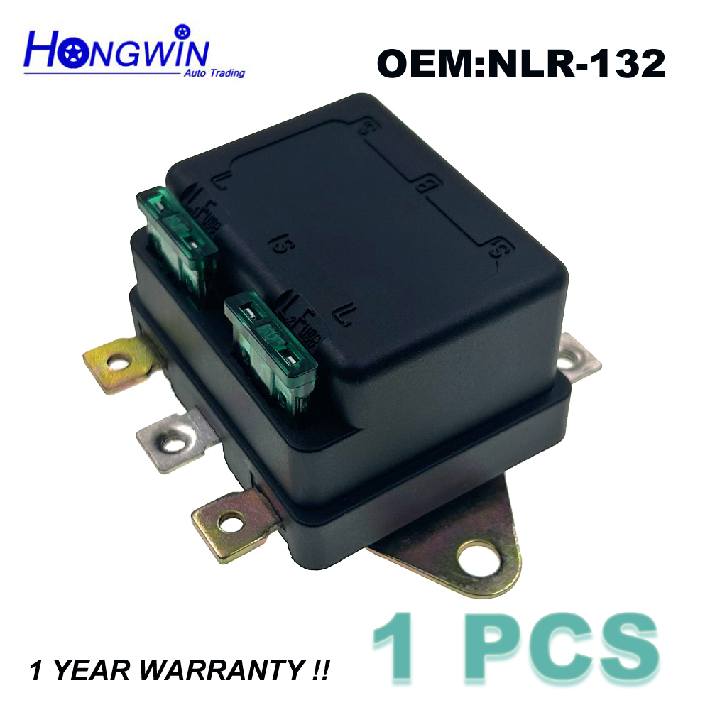 1/5/10 Pcs Twin Headlight Relay 12V 30A 6 Pin External Blade Dual Fuses ...