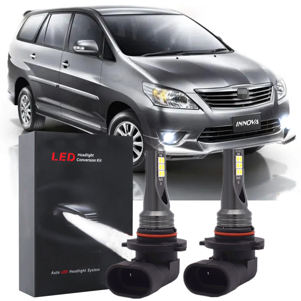 For TOYOTA Innova 2014-2018 2019 2020 (Fog Lamp) - (1 Pair) w1 LED Fog ...