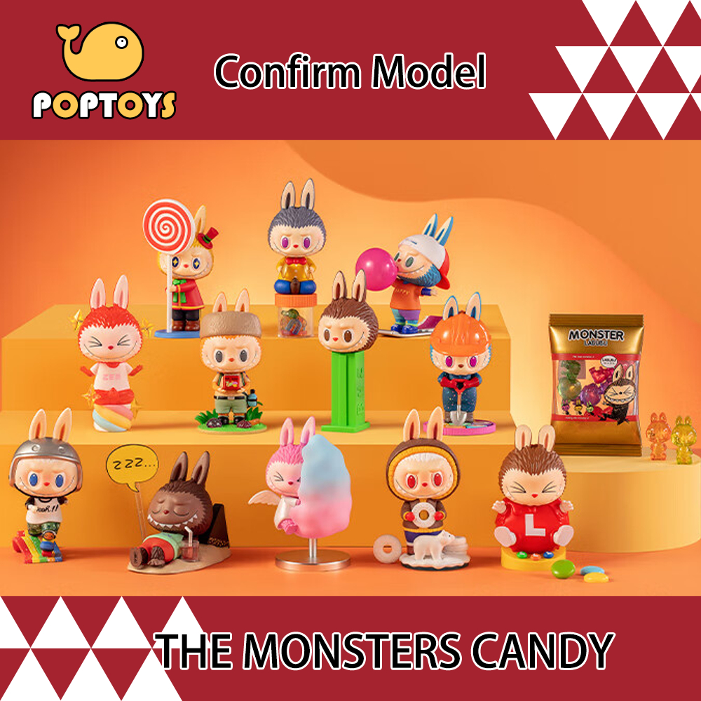 POPMART LABUBU THE MONSTERS Candy Series Blind box Confirm model art ...