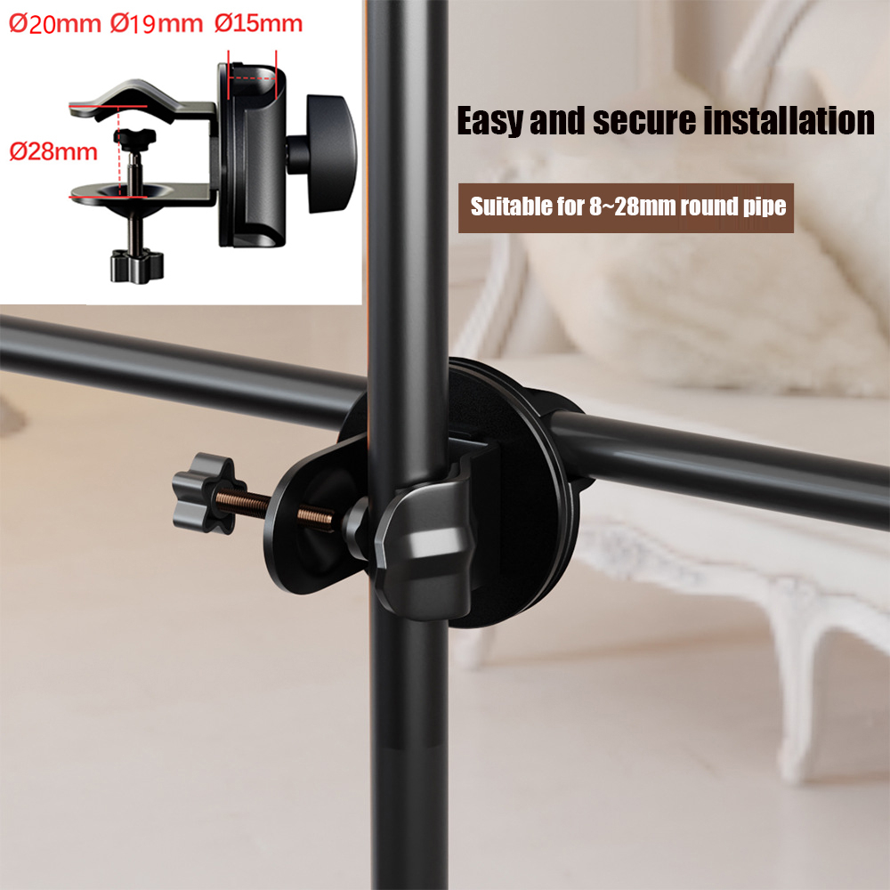 Multi-specification bracket fixed clip rotating clip plate metal U ...