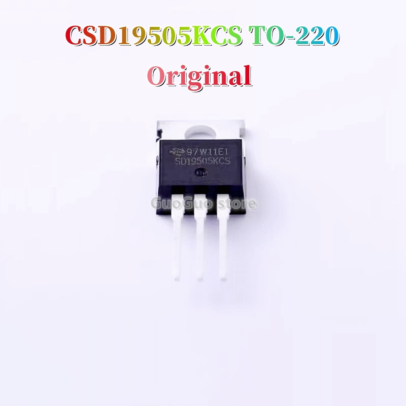 5pcs Original CSD19505KCS TO-220 CSD19505 TO220 80V/208A N-channel ...