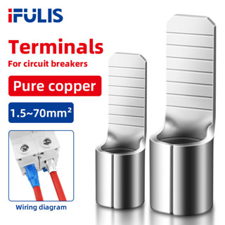 Household Use Circuit Breaker Switch Plug Pin-Shaped Cable Wire Crimp ...