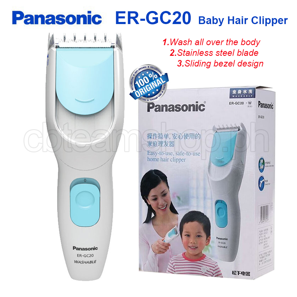 Panasonic ER-GC20 Adult Children's Shaving Hair Clipper Full Body ...