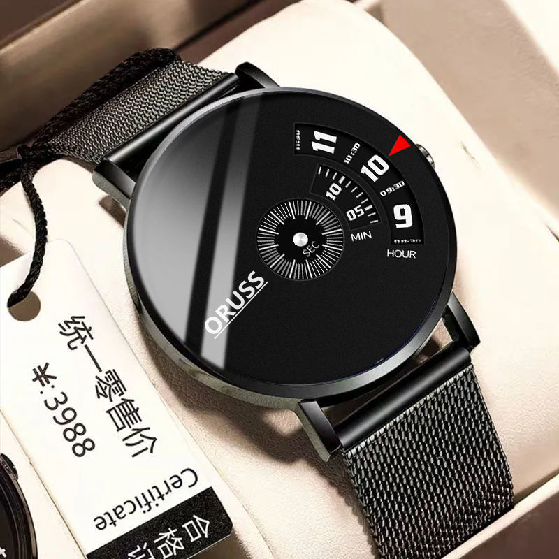 [Gift][With Box]ORUSS Original Stainless/Leather Luxury Waterproof ...