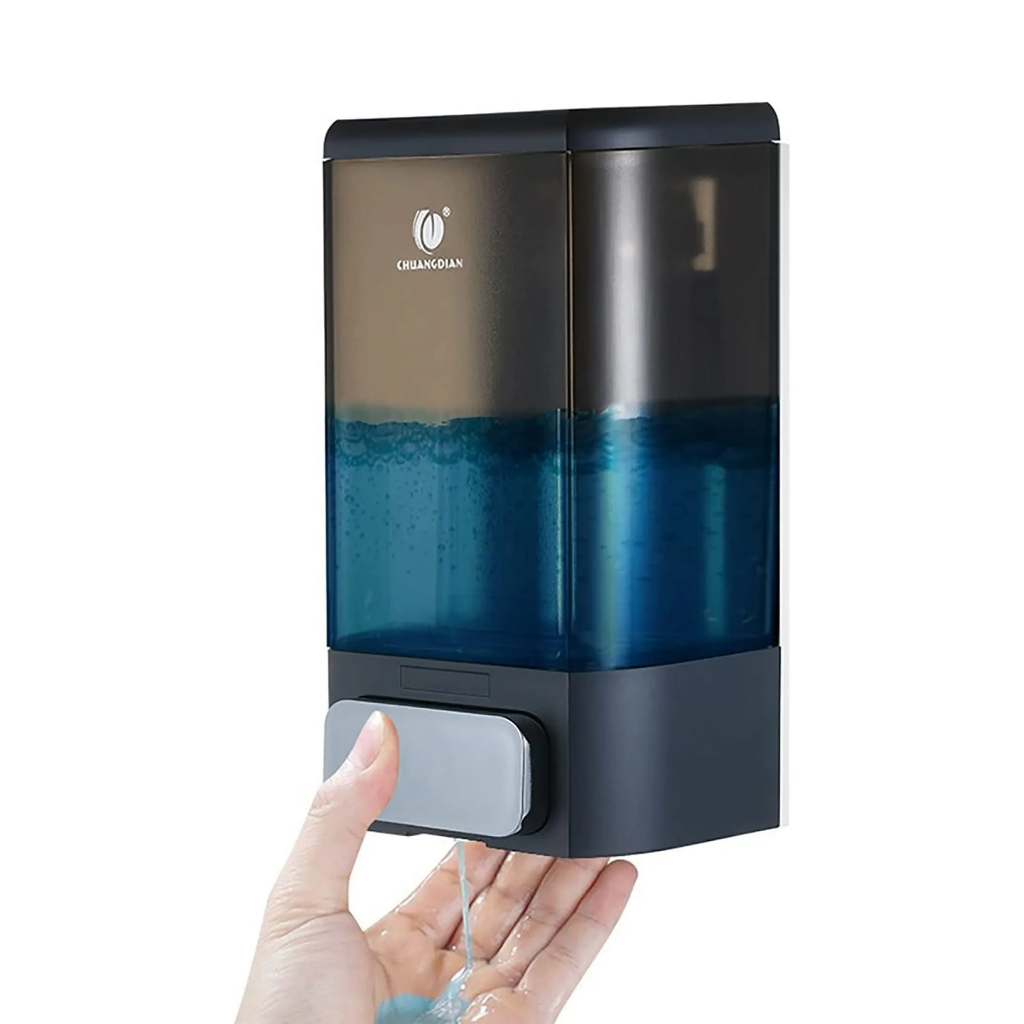 ChuangDian Modern Simple Soap Dispenser Wall Mount No Drilling Required ...