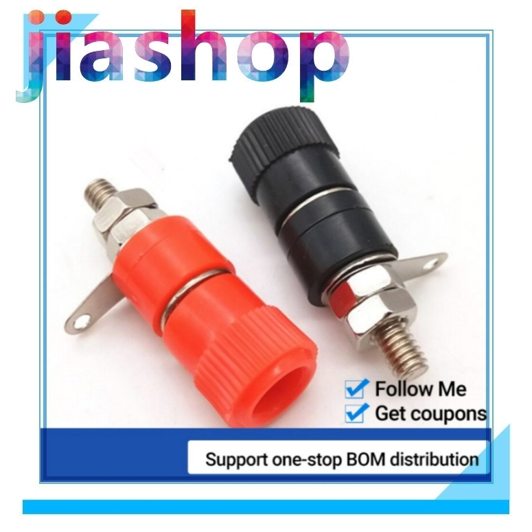 10Pcs Terminal Blocks JS-910B JS-919 4mm Amplifier Terminal Binding ...