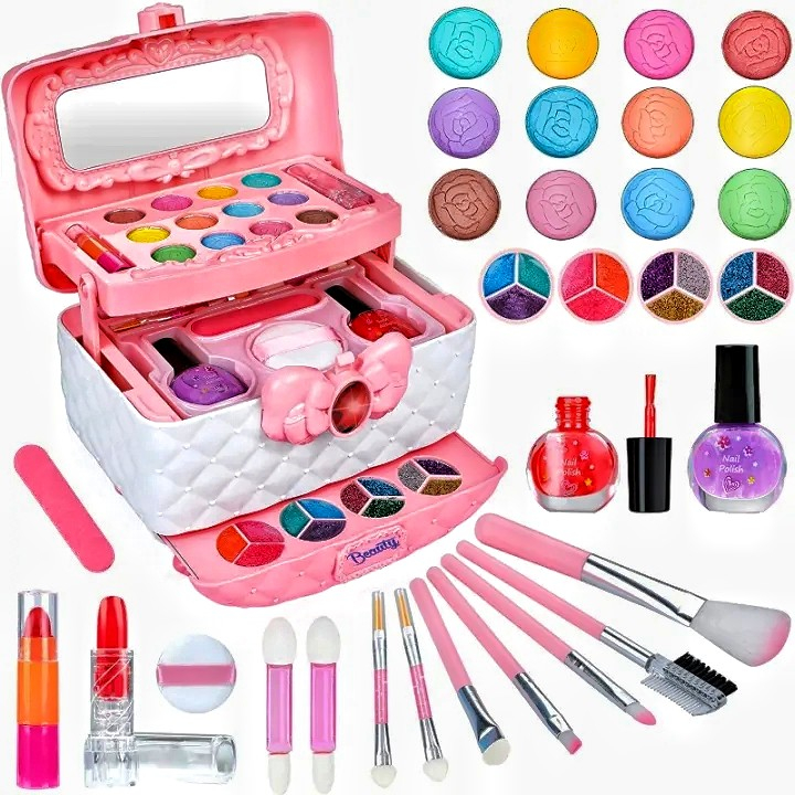 Kids Mini Make up set for your little girls Washable kids safe Make-up ...