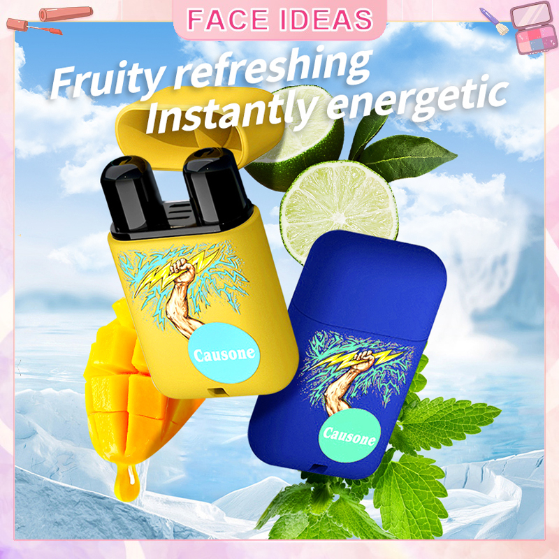 FACE IDEAS Double Hole Vital Oil Energy Bar Cool Nostril Nasal Inhaler ...