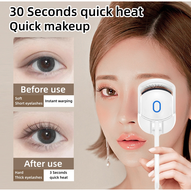 Revolutionize Your Lashes: Heated Eyelash Curler for Long-Lasting ...