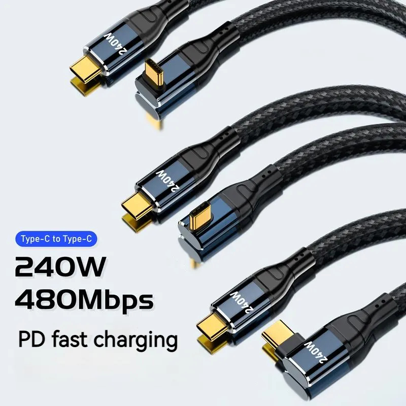 240W PD USB Type C Cable Adapter Type-C to USB-C 480Mbps OTG Data ...