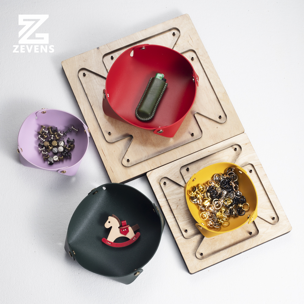 Seam-free Leather Plate Knife Mold Leather Storage Box Sharp Durable ...