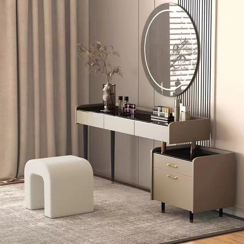 Lamb Fleece Dressing Table Stool Nordic Simple Small Stool Bedroom ...