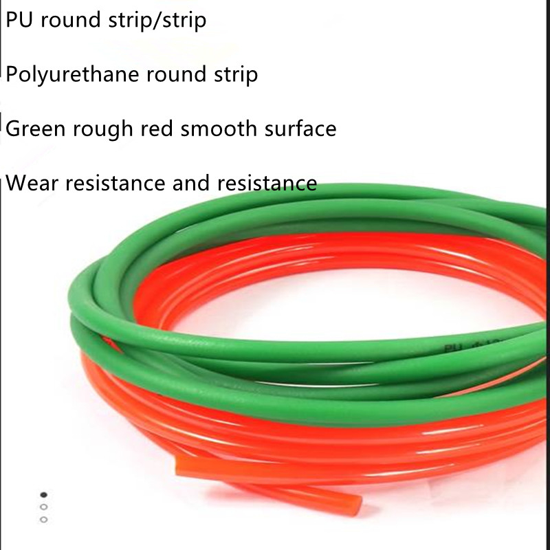 PU circular belt, polyurethane red smooth industrial circular belt, DIY ...