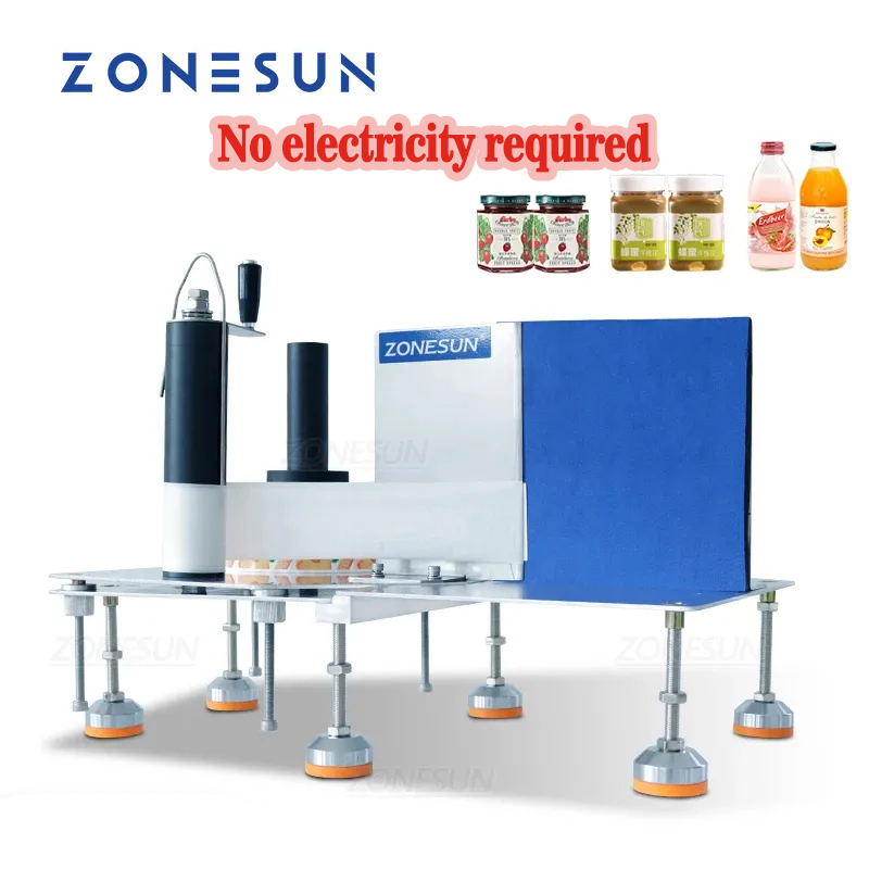ZONESUN No Electricity Required Manual Plastic Glass Label Sticker ...