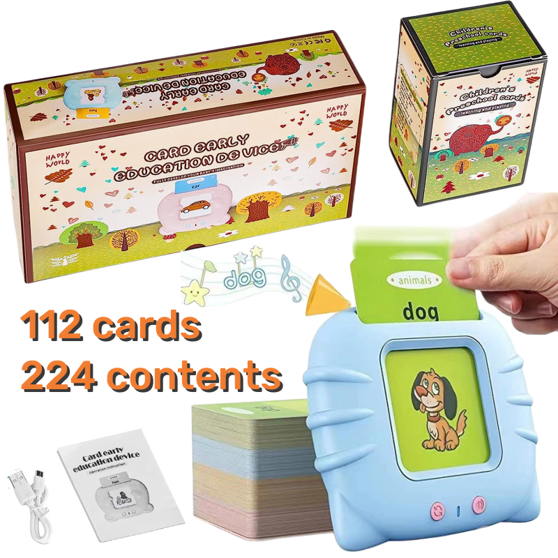 224 sight words English Baby Early Education Portable Pronunciation ...