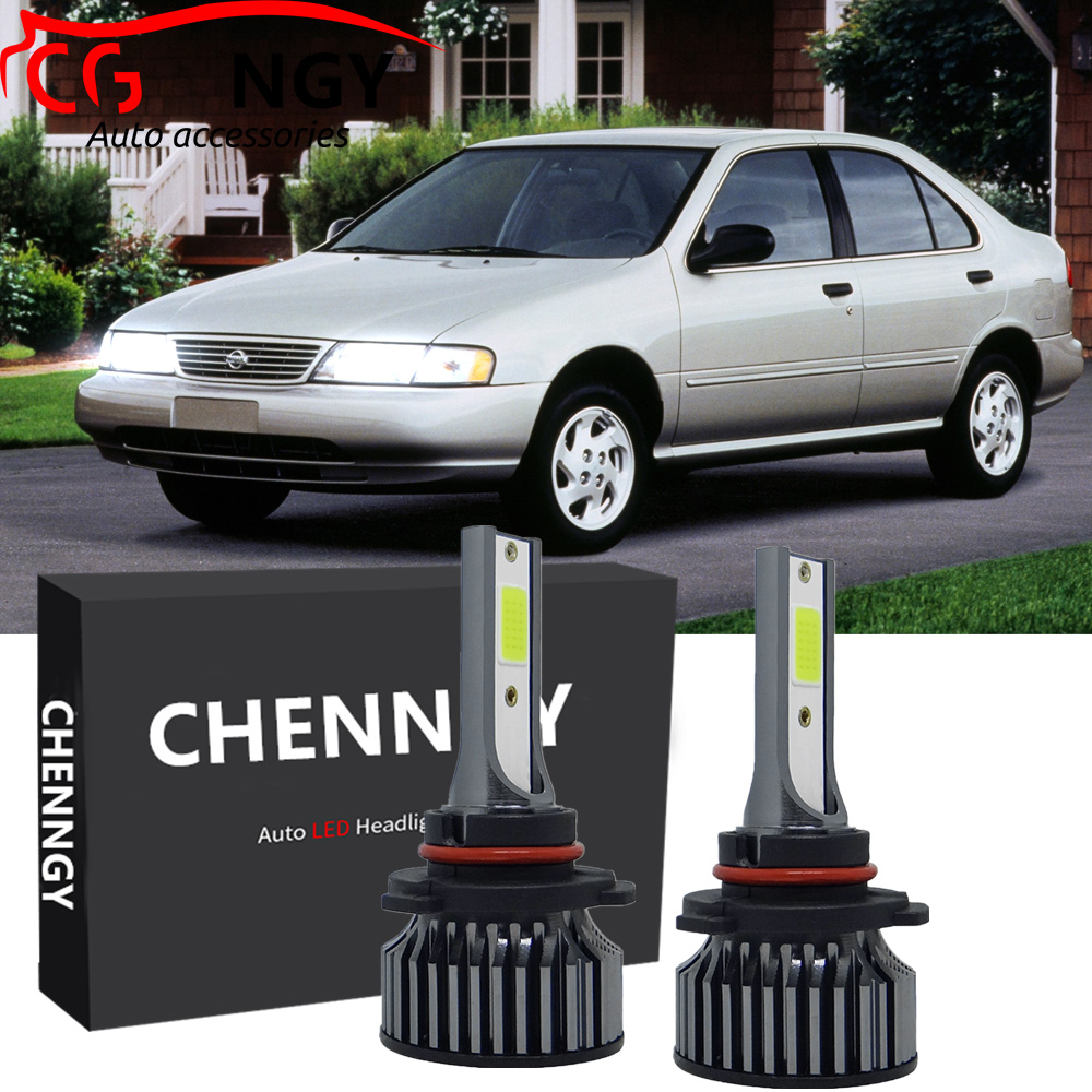 cg: [图片] cg: For Nissan Sentra 1995 - 1997 B-14 B14 (Car Headlight ...