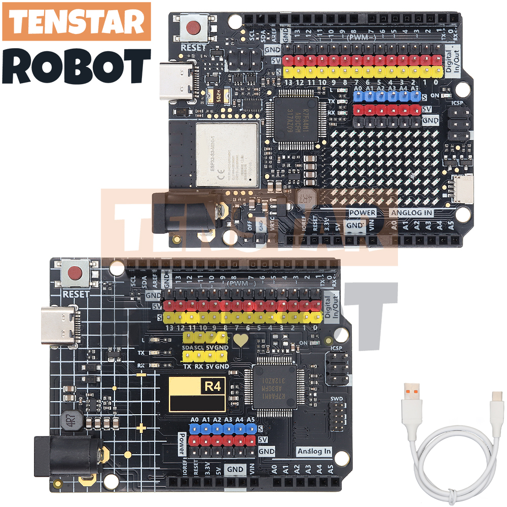 Uno R4 Minima Type C Usb Esp32 S3 Wifi Edition Development Board Compatible For Arduino 