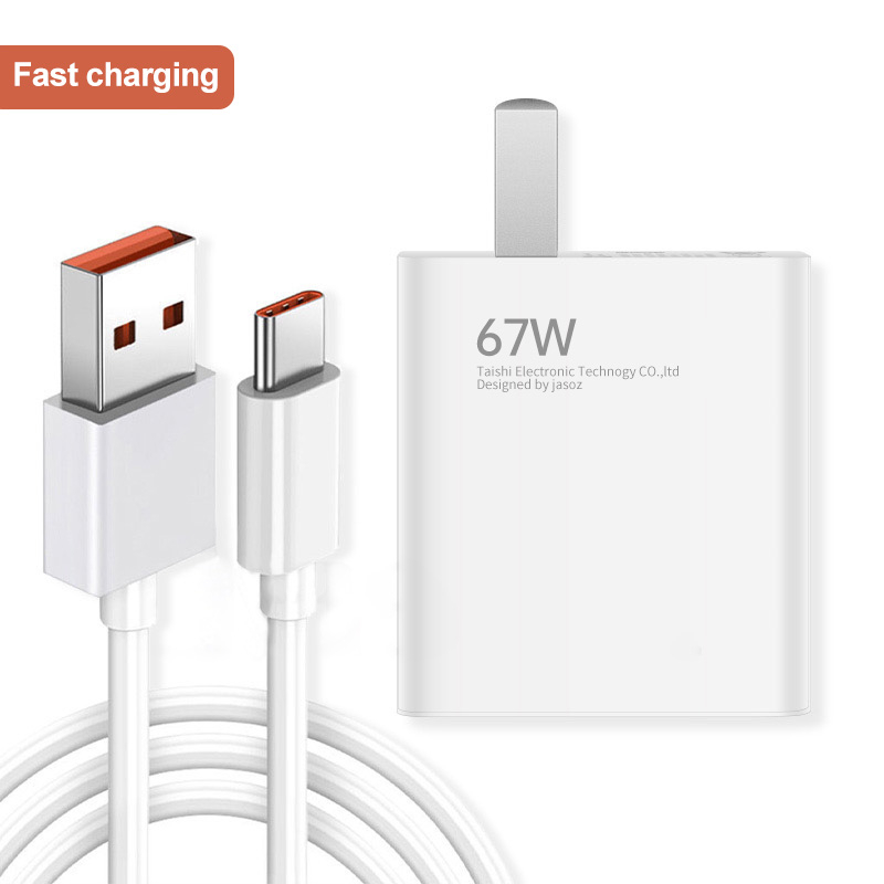Xiaomi 33W 55W 67W 120W Fast Charger 6A Type C Cable For Xiaomi Redmi ...