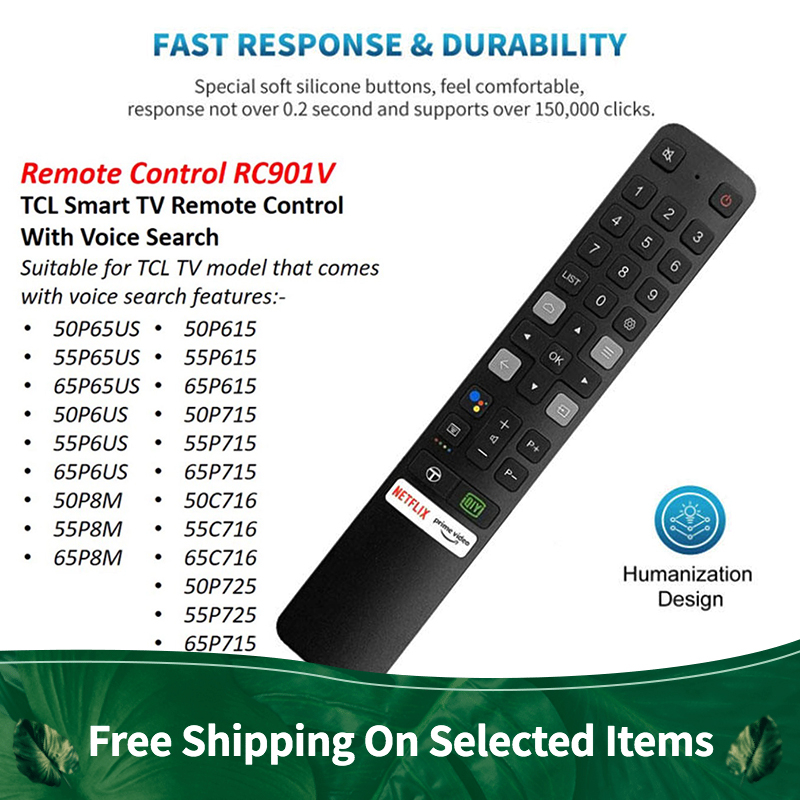 Ready Stock New Original RC901V FMR6 Replacement Voice Remote Control ...