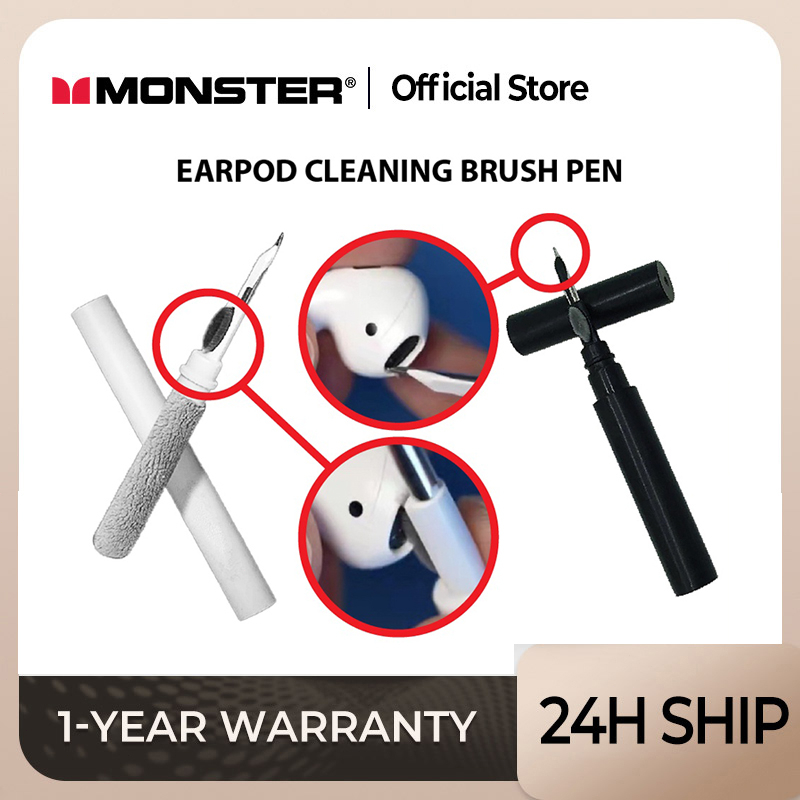 Monster Earphone Earbuds Headphone Airpods Cleaning Pen Shaped Brush ...