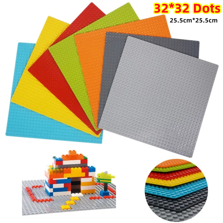 32*32 Dots Building Blocks Base Plate Dots Bricks Baseplate Toys Gifts ...