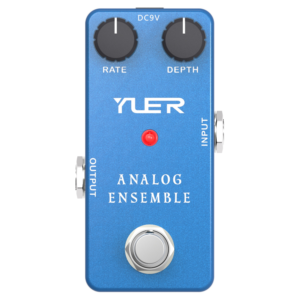 [OFFICIAL ] YUER Guitar Effect Pedal Retro Sound Overdrive / Distortion ...