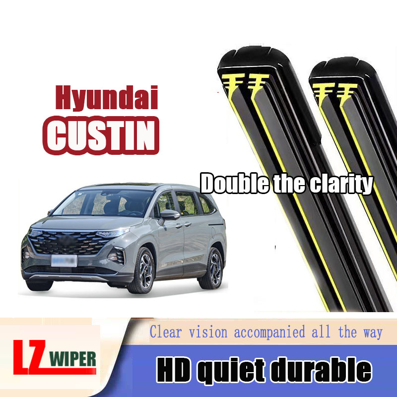 Double Rubber Strip Wiper Hyundai CUSTIN Dedicated Double Rubber Strip ...