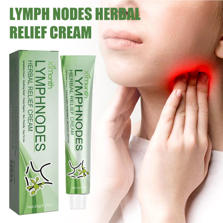 Ximonth Lymph Nodes Herbal Relief Cream Herbal Lymph Detox Cream ...