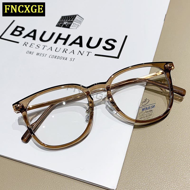 FNCXGE New Transparent Glasses, Anti Blue Light 0~600 ° | Shopee Philippines