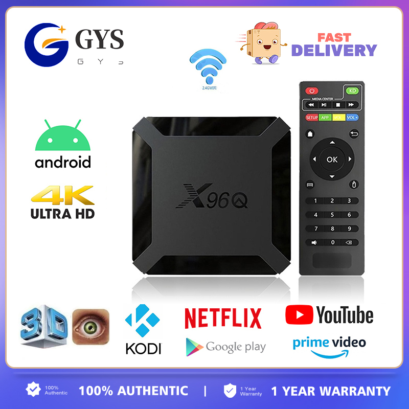 Tv Box Smart Newest cheapest Android tv box X96Q 1gb 8gb 2gb 16gb ...
