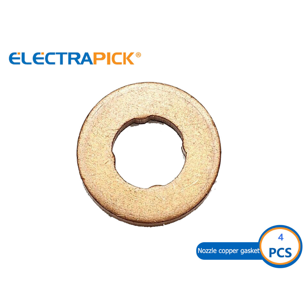 4pcs for Bosch Common Rail Diesel Injector Nozzle Copper Washer Seals ...