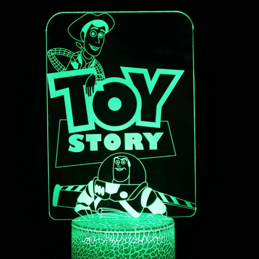 Toy Story Rick and Morty Series Cartoon Characters Colorful Creative 3D ...