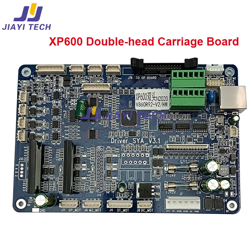 Original&New XP600 Double Head Driver Board Carriage Board for UV ...